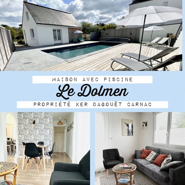 Le Dolmen , Rénové En 2025 ! Jardin Et Piscine - Carnac