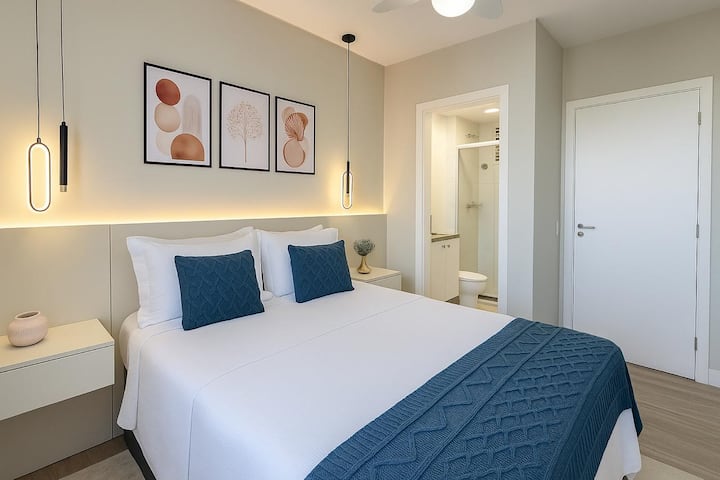 3br W/ Ac - Near Maringá Ave - 5 Min Gleba - Londrina