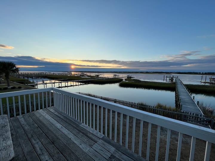 Warren Peace (South End)  Floating Dock - Topsail Beach, NC