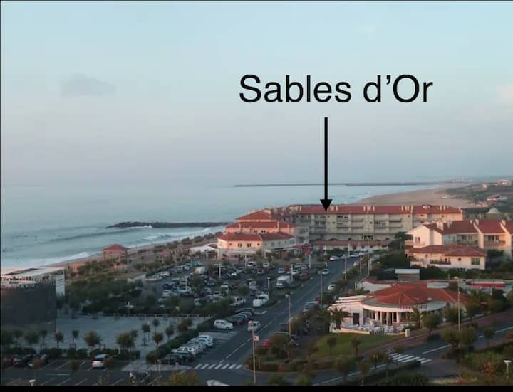 Sables D’or Bord De Mer Beau T2 Terr Pkg 4 Pers - Anglet