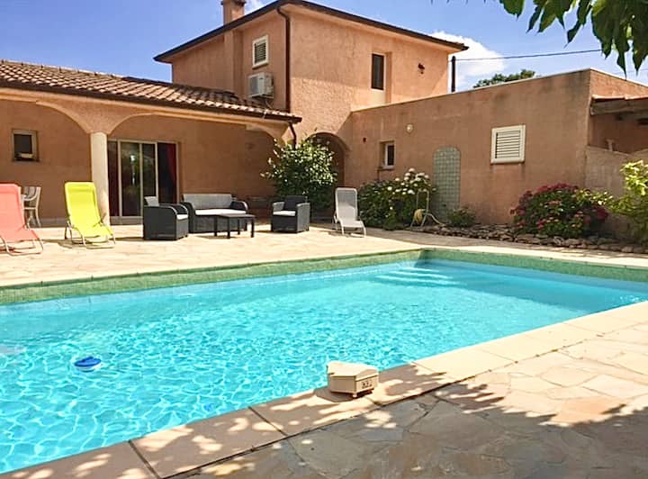 Maison 3 Chambres Avec Piscine - Lecci