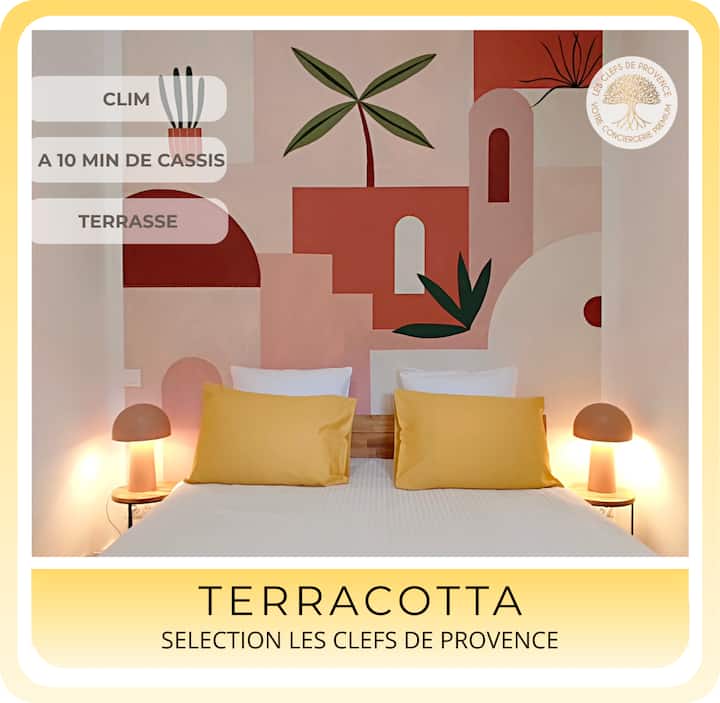Terracotta - T2 Avec Terrasse Proche De Cassis - Roquefort-la-Bédoule