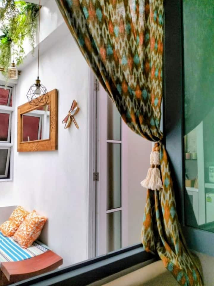 Garden Studio. City/mrt/netflix/flexible - Singapore