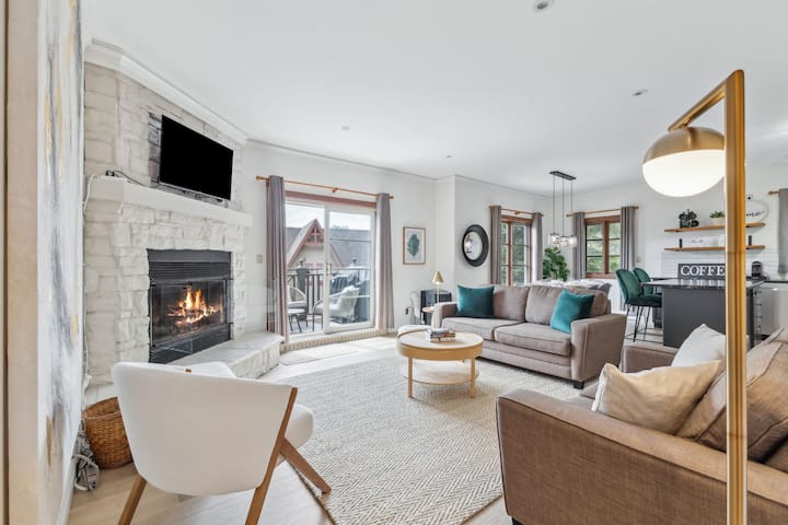 3brm /Sleeps 10/ Ski In Ski Out Shuttle To Village - Mont-Tremblant