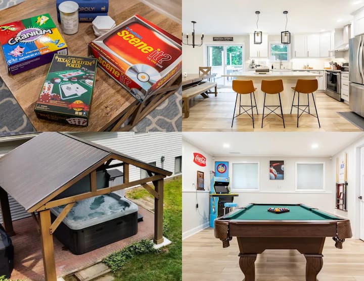 Saratoga Springs 5br Gem • Hot Tub + Fire Pit •14+ - Saratoga Springs, NY