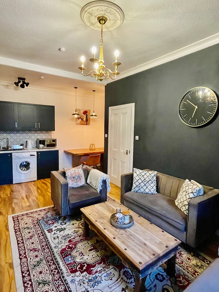 Glamours Stylish Victorian Flat Near The Town - Edinburgh