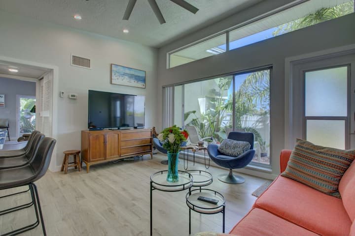 Lido Key Villa: Walk To Beach, Pool, St. Armands - 薩拉索塔