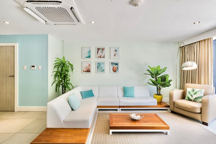 Fam Apt. 3br/3ba Ground Floor & Private Patio - 아루바