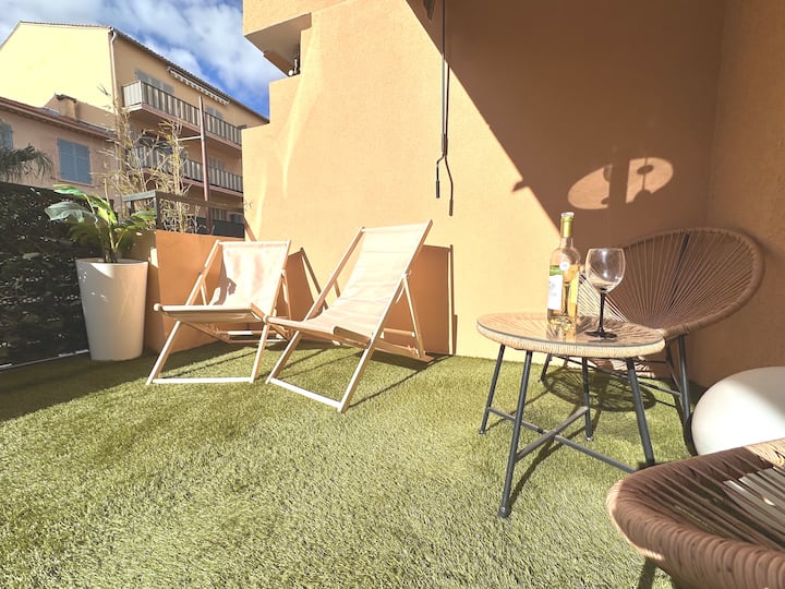 Nouveauté Logement Avec Terrasse Cœur De Stemaxime - Sainte-Maxime