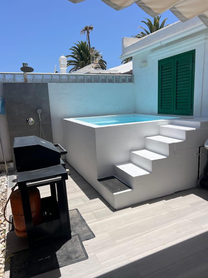 Bungalow With Private Pool And Big Garden - Canarias