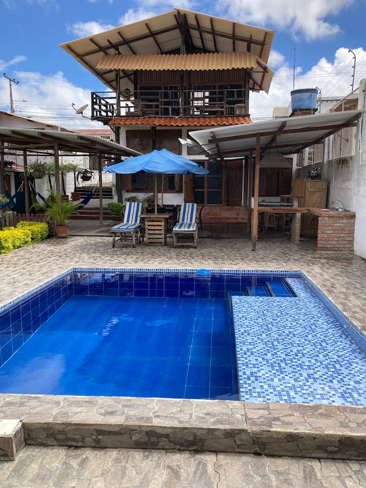 Casa Rústica En General Villamil Playas - Playas