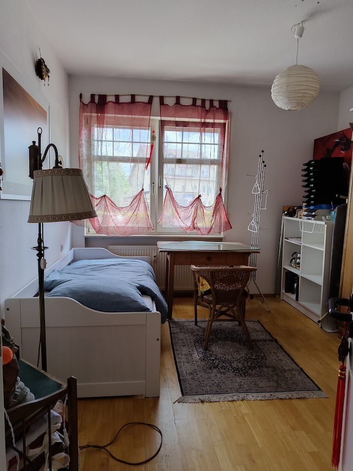 Room With Piano, Single Bed / Shared  Kitc+ Bathro - Villingen-Schwenningen