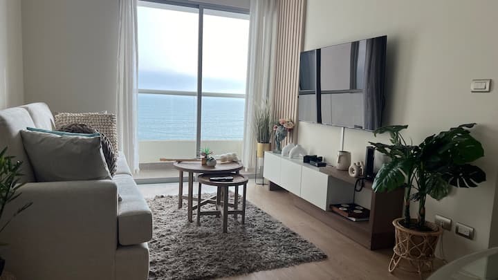 Modern And Chic Ocean View Apartment /Near Airport - Callao