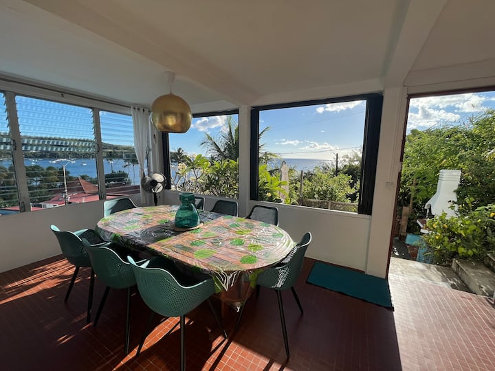 Appartement 3 Chambres. Vue Caraïbe, Plage à 70 M. - Martinique