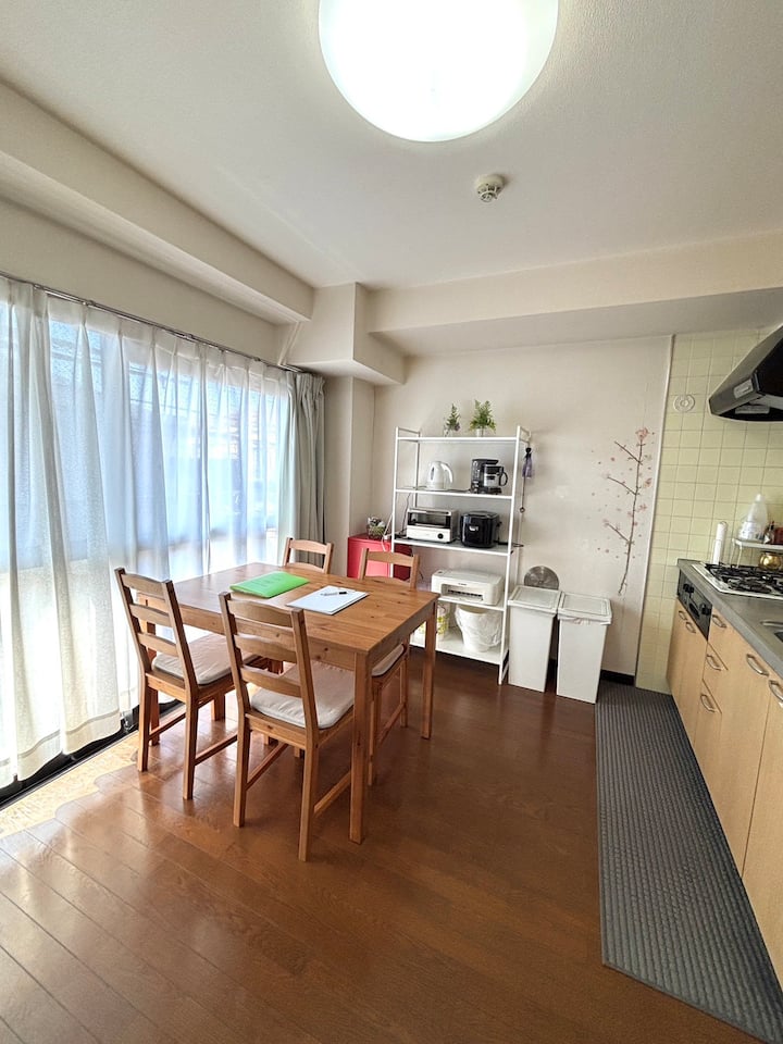 ②最大12名/キッズルーム/無料駐車場/ディズニー/東京/市川市動植物園/成田/2階の角部屋 - Misato