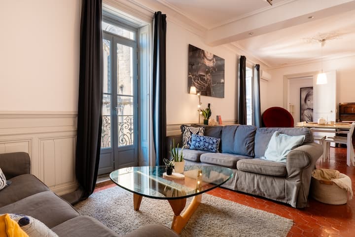 Top Appart Centre Historique 4 Chambres Clim - Montpellier