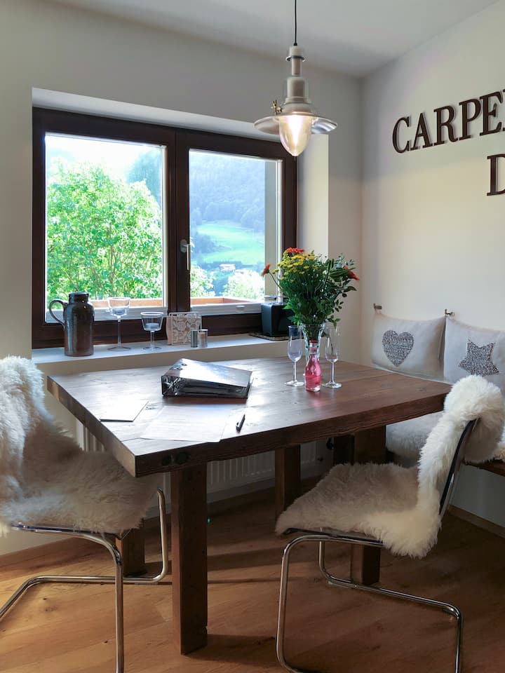 Bergromantik Ferienwohnung Nesterl Mit Sauna - Berchtesgaden