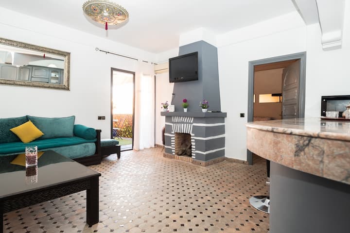 Appartement Typique Face Au Jardin Majorelle (T2) - Marrakech