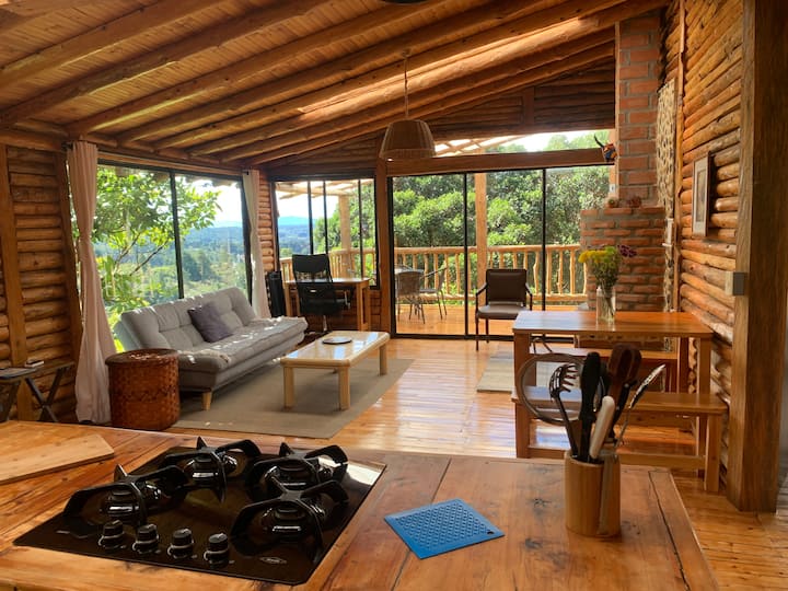 Nanatu Amazing Cabin At Parque Arvi Medellin - Colombia