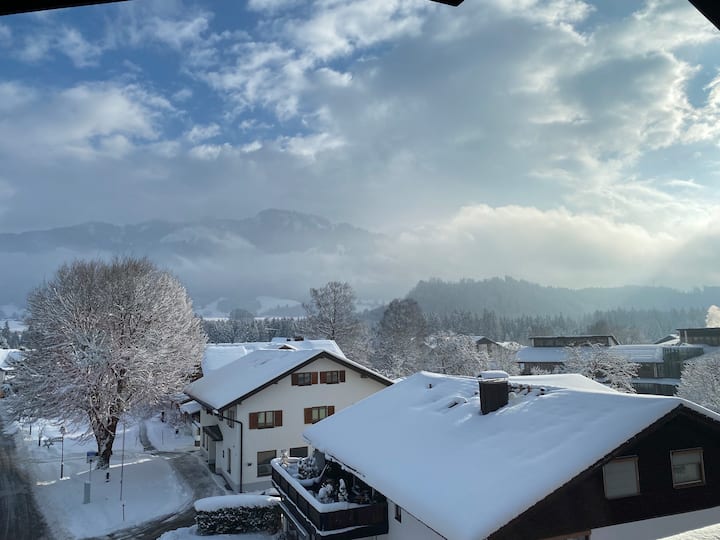 "Rubihornblick" , Balkon, Parkhaus - Ofterschwang