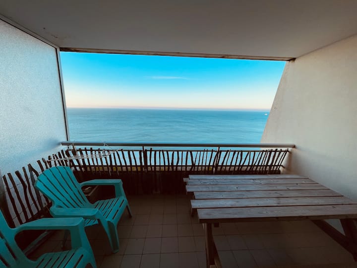 Appart. Vue Mer🌅,proche Port⛵️⚓️ Parking Privé🅿️+wifi - Saint-Gilles-Croix-de-Vie