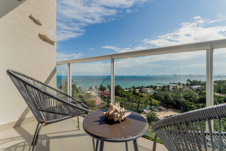 *Troplcal Beachfront 2bdr By Casa Paraíso* - 坎昆