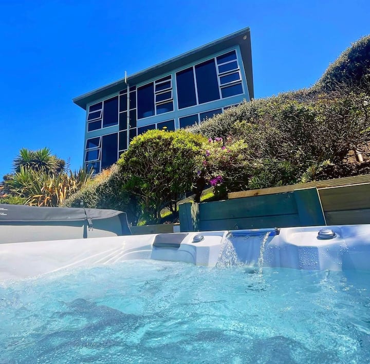 Saint Clair Retreat Dunedin - Secluded Ocean View. - 더니든