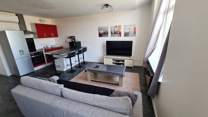 Grand Appartement ⚓ Proche Mer & Centre Ville ☀ - Plage de Sangatte