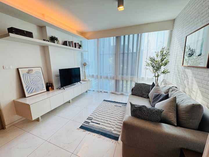 2 Br Apt Central Bkk Free High Speed Wifi - Bangkok