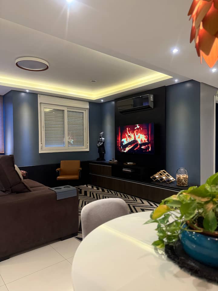 Apto Living Estendido E Vista P/ Aeroporto 2 Vagas - Porto Alegre