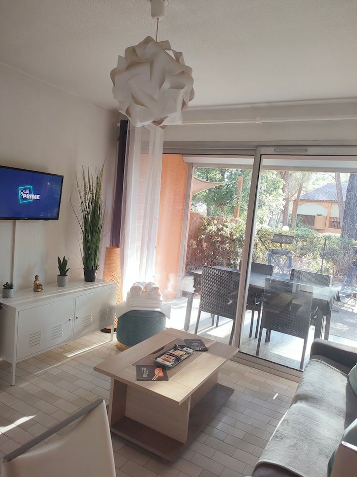 Studio Cosy Rdj Piscine Parking 4 Pers Sanary - Sanary-sur-Mer