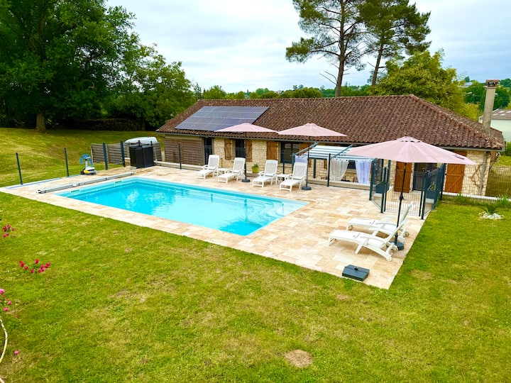 Jolie Maison, Piscine Et Parc Arboré - Lessac