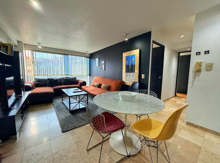 Modern Loft In Trendy Roma Amazing View - Mexico City