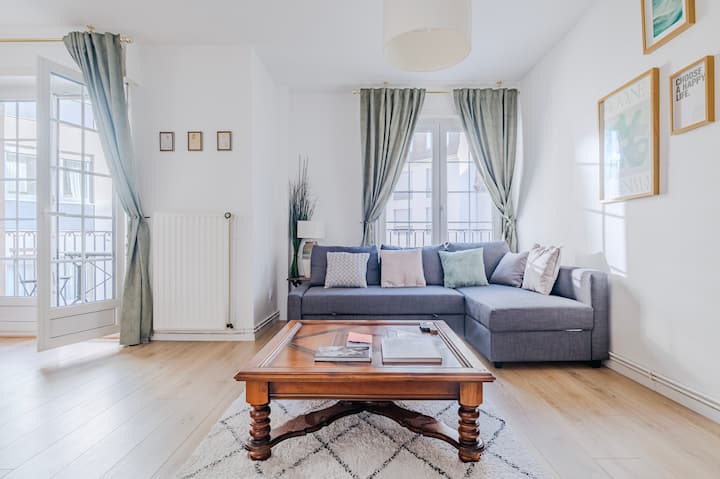 3min Cathédrale Hypercentre - T3 Lumineux & Balcon - Strasbourg