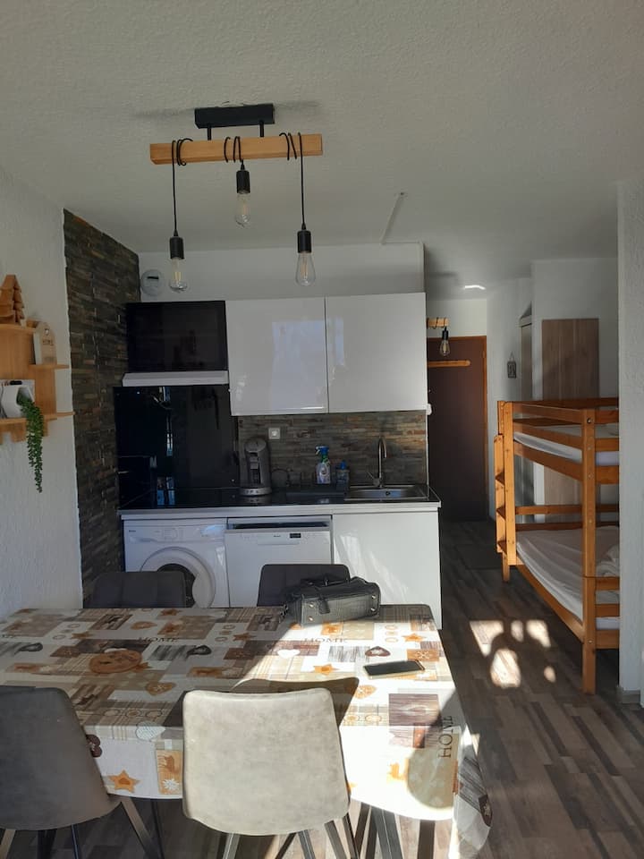 Studio Avec Coin Montagne - Orcières