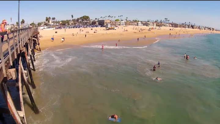 Ocean Boardwalk 2 Blk Quaint Main St W/ Great Rest - Seal Beach, CA