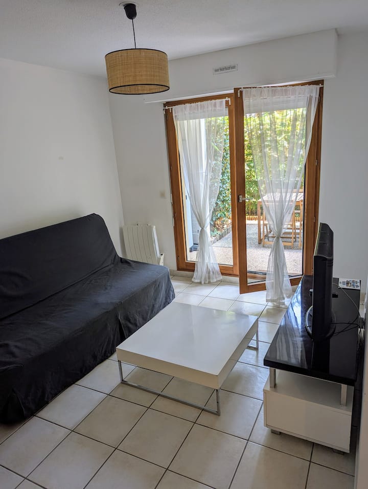 Terrasse Et Parking Privé Proche Des Plages - Pays basque français