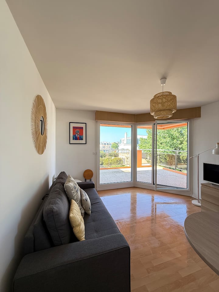 Coralline: Garage/terrasse/ménage/ 2 Pas De La Mer - Wimereux