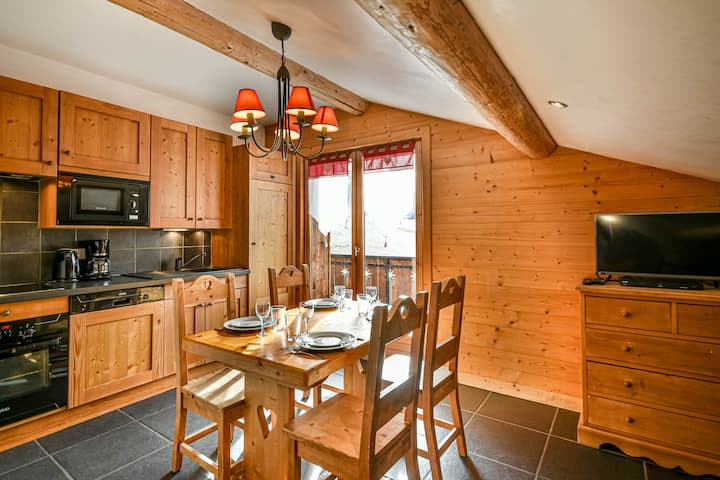 2 Pièces, Ski Au Pied, Centre Village Les Gets - Les Gets