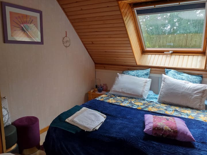 Grande Chambre  Au Calme, Cadre Boise. - Cesson-Sévigné