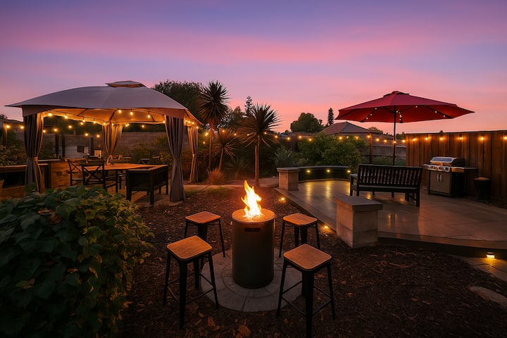 Private 2br Getaway +Mini Bar | Close To Sf & Napa - Benicia, CA