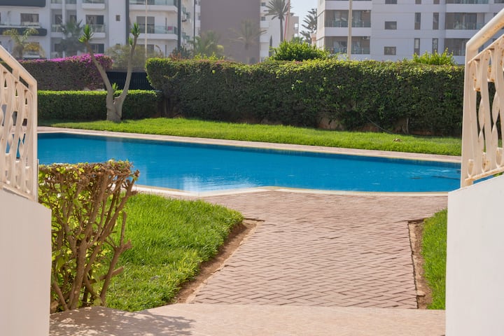 ÉVasion Founty - Piscine & Proximité Plage - Agadir