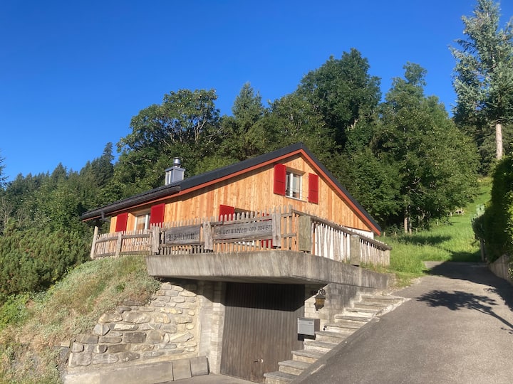 Schönes Ferienhaus Adelboden, Idyllische Lage - Adelboden