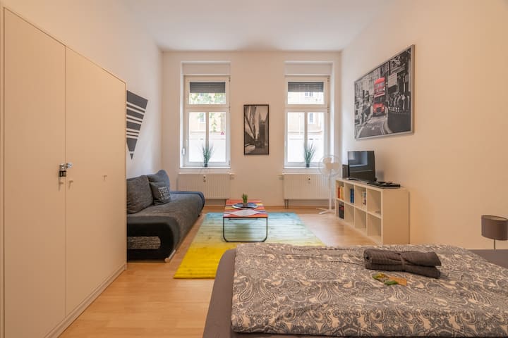 Zentrales Gemütliches Apartment Mit Sky Bundesliga - Leipzig