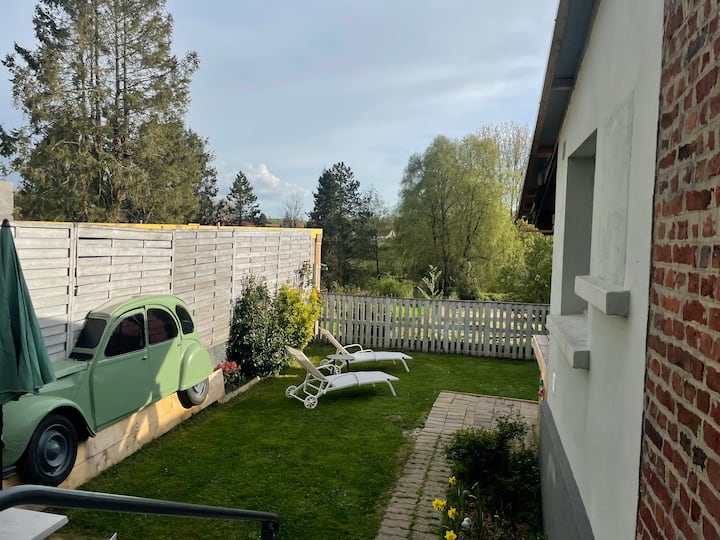 Maison Vintage~6 P. Jardin-wifi, Montreuil Sur Mer - Montreuil-sur-Mer