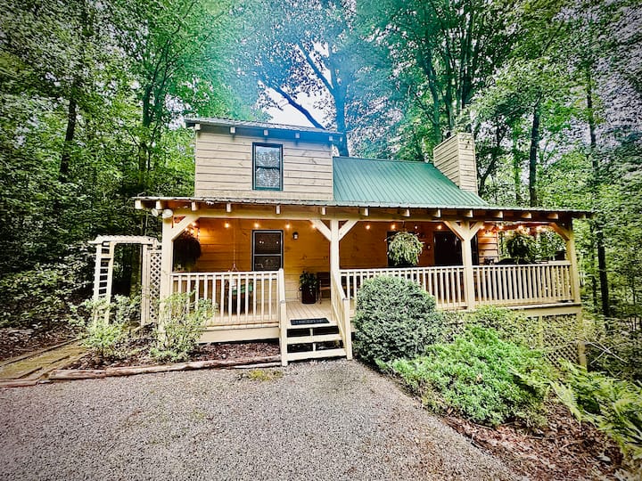 Mountain View Cabin - Game Room/private! - Wolf Mountain Vineyards, Dahlonega