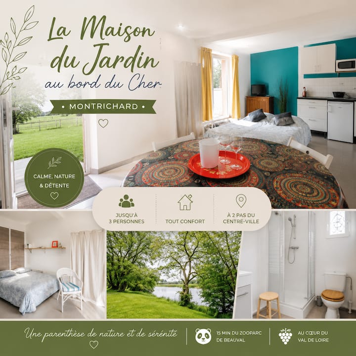 La Maison Du Jardin. - Montrichard