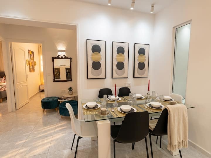 Modern 3br  Free Parking  Wifi & City View - Tangier