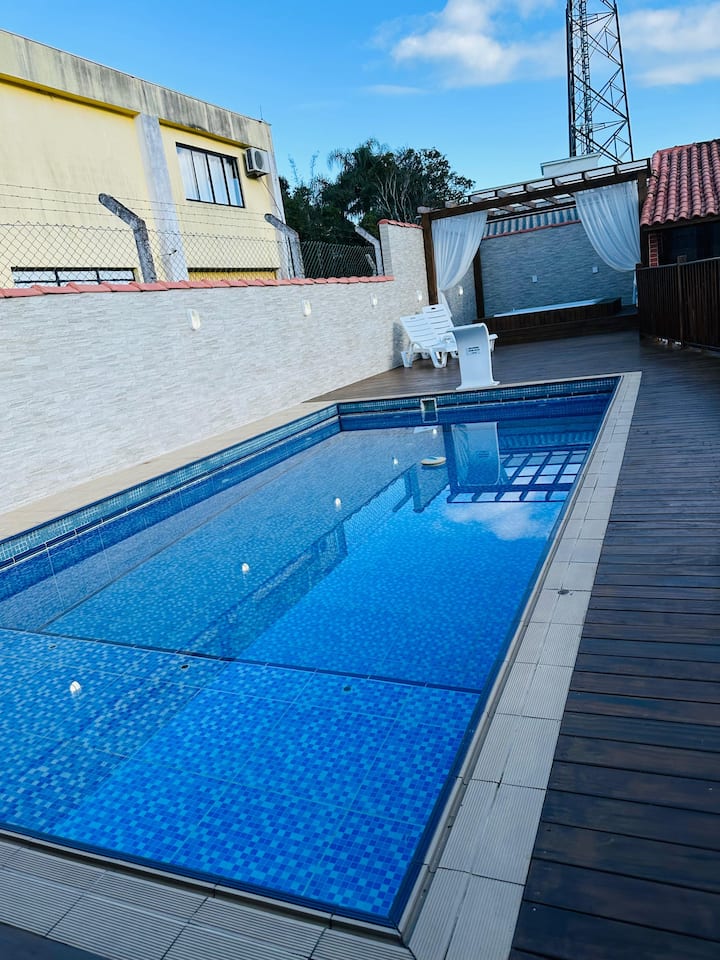 Casa De Praia Gov. Celso Ramos Com Piscina E Spa! - Governador Celso Ramos