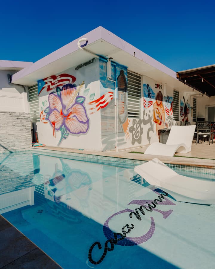 Casa Minnelli,5 Minutes From The Airport And Beach - Puerto Rico